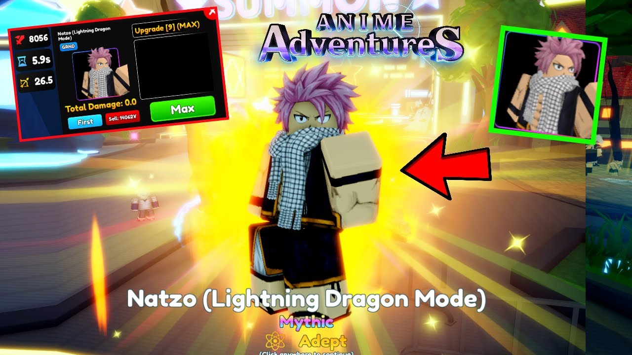 NEW MYTHIC EVOLVED NATSU IS OP 50% DMG INCREASE SHOWCASE ANIME ...