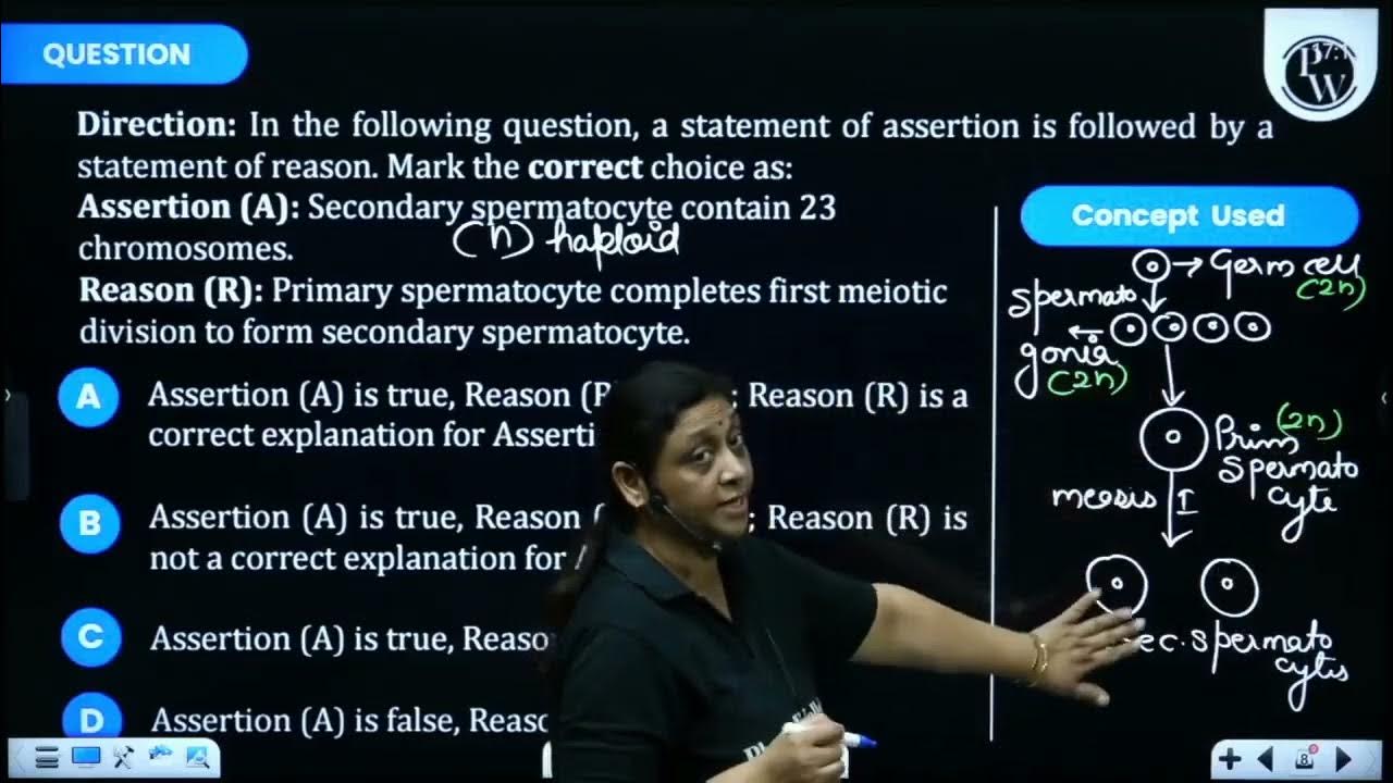 Directions: In the following questions, a statement of assertion is followed by a statement of r ...