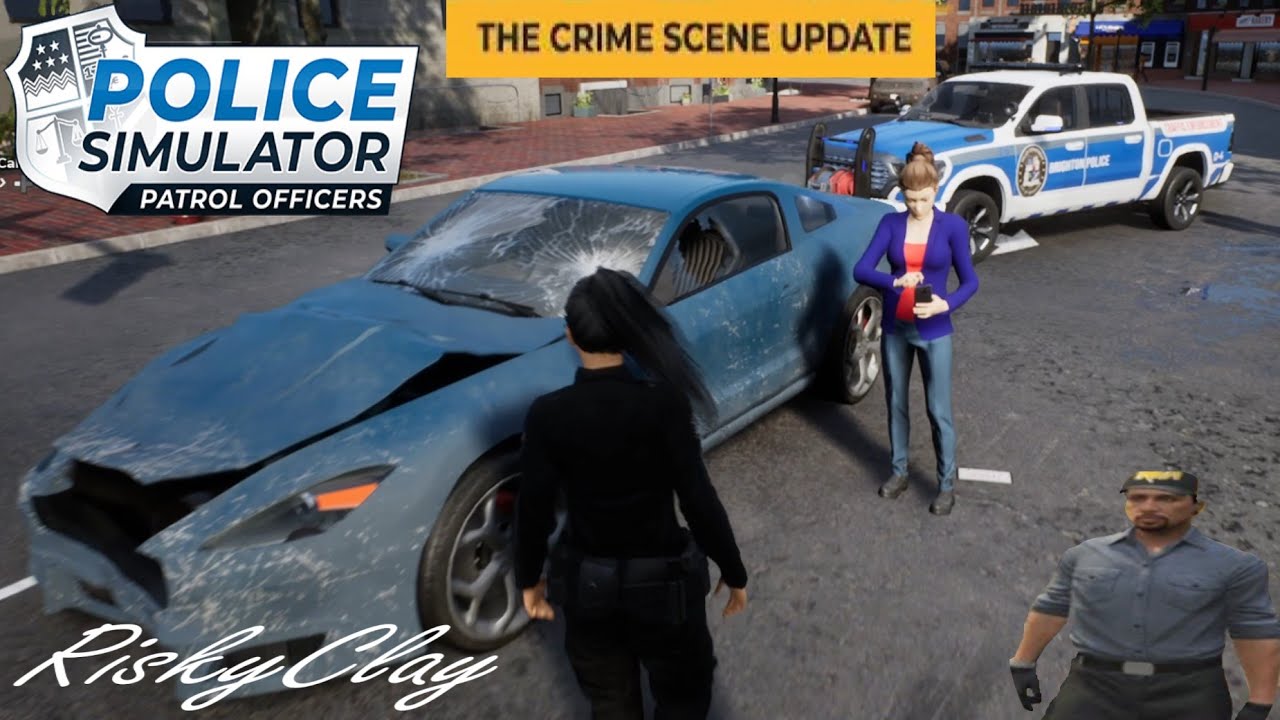 Police Simulator Patrol Officer Update Ep#87. Fleeing suspect, Stolen ...