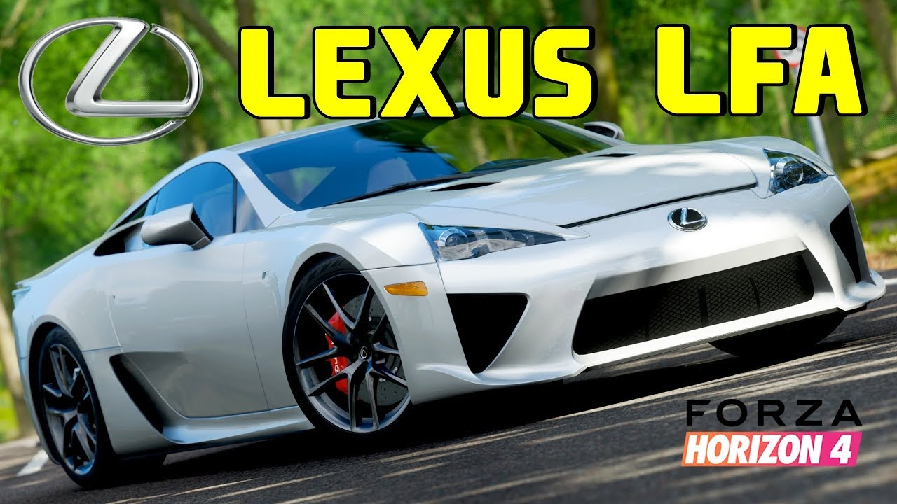 LEXUS LFA tunagem completa Forza Horizon 4 - YouTube