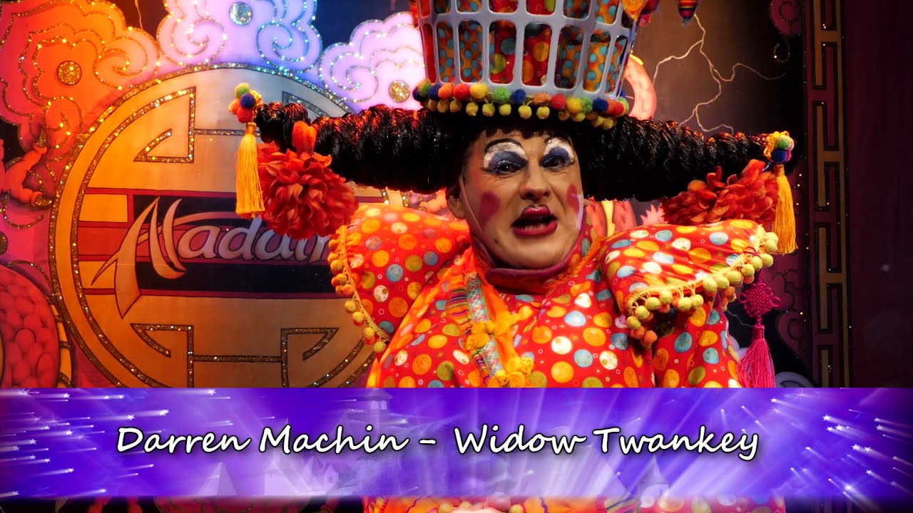 Meet the Cast - Darren Machin as Widow Twankey - YouTube