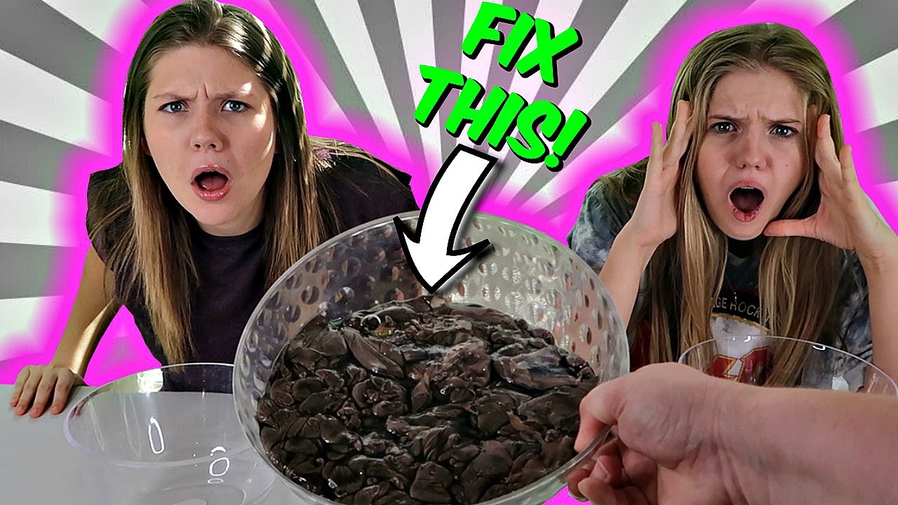 Slime Challenge FIX THIS SLIME | Taylor & Vanessa - YouTube