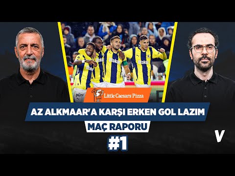 Fenerbahçe'nin rakibi AZ Alkmaar gol yiyince kırılan bir takım | Abdülkerim, Serkan #1