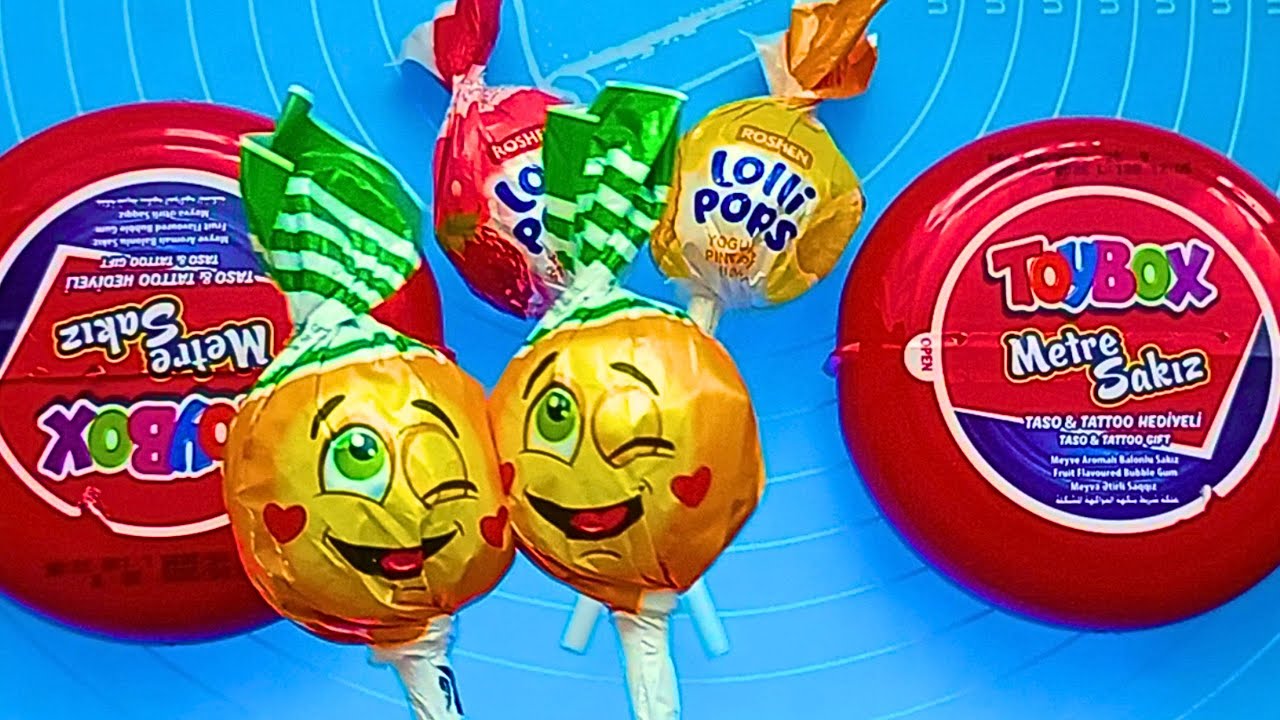 Lollipop's Toy Box Candy ASMR - YouTube