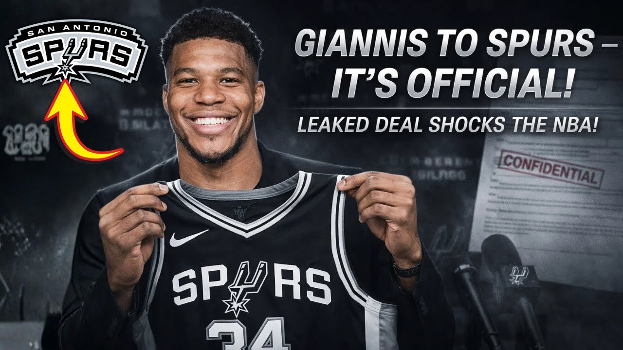 IT’S REAL! GIANNIS ACCEPTS SPURS DEAL AS LEAKED DETAIL SHAKES NBA | SAN ...