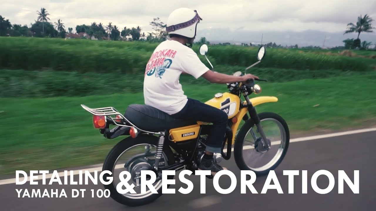 Detailing & Restoration Yamaha DT 100 - YouTube