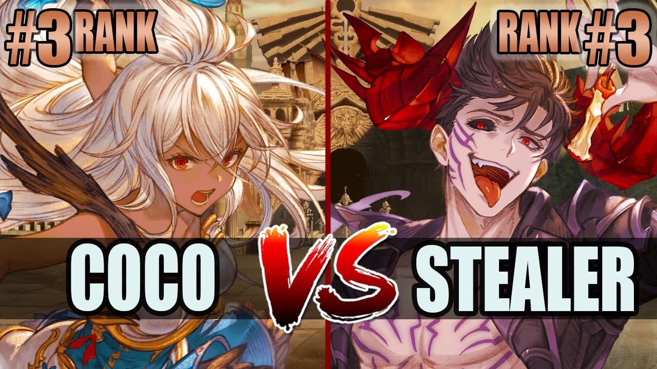 GBVSR 🔥 Coco (Zooey) vs Stealer (Avatar Belial) 🔥 High Level Gameplay ...