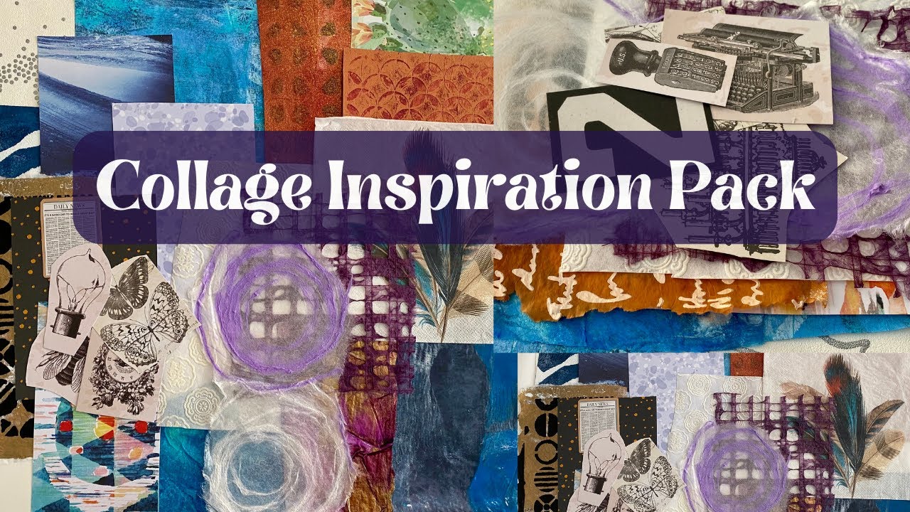 New Inspiration Packs Made Especially To Encourage Your Collage Making ...