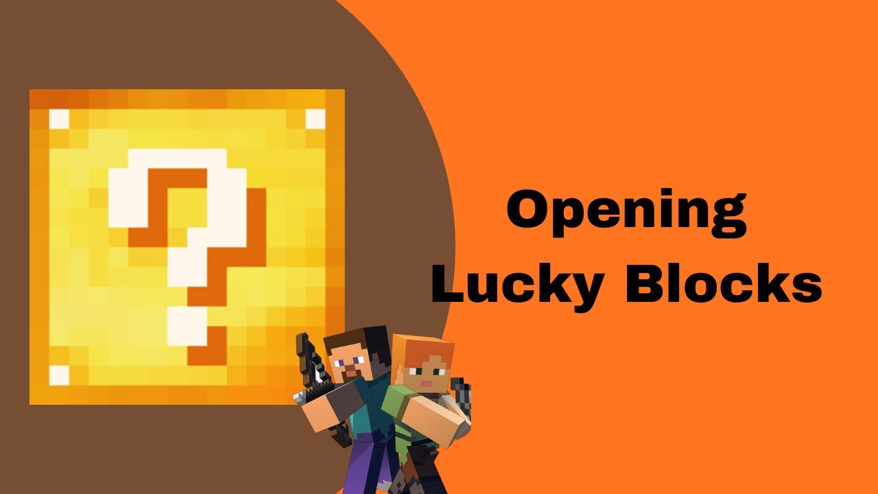 OPENING MINECRAFT LUCKY BLOCKS! (it was interesting) - YouTube