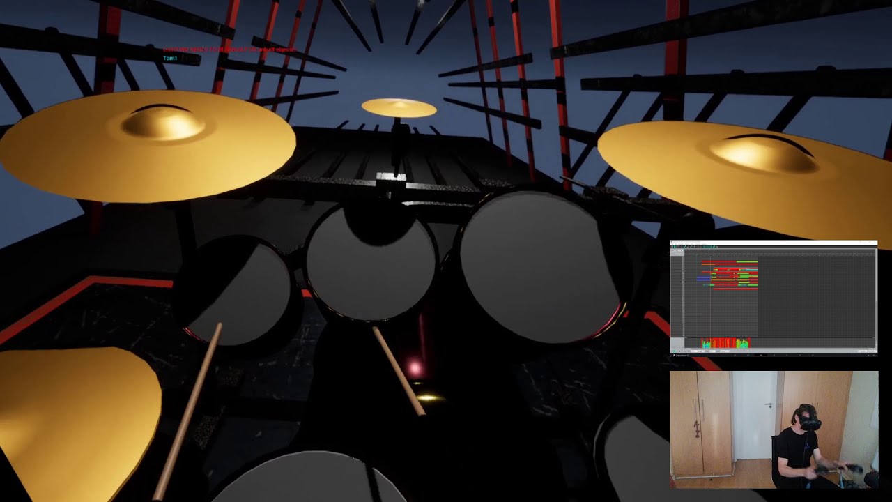 Virtual Reality Drums - YouTube
