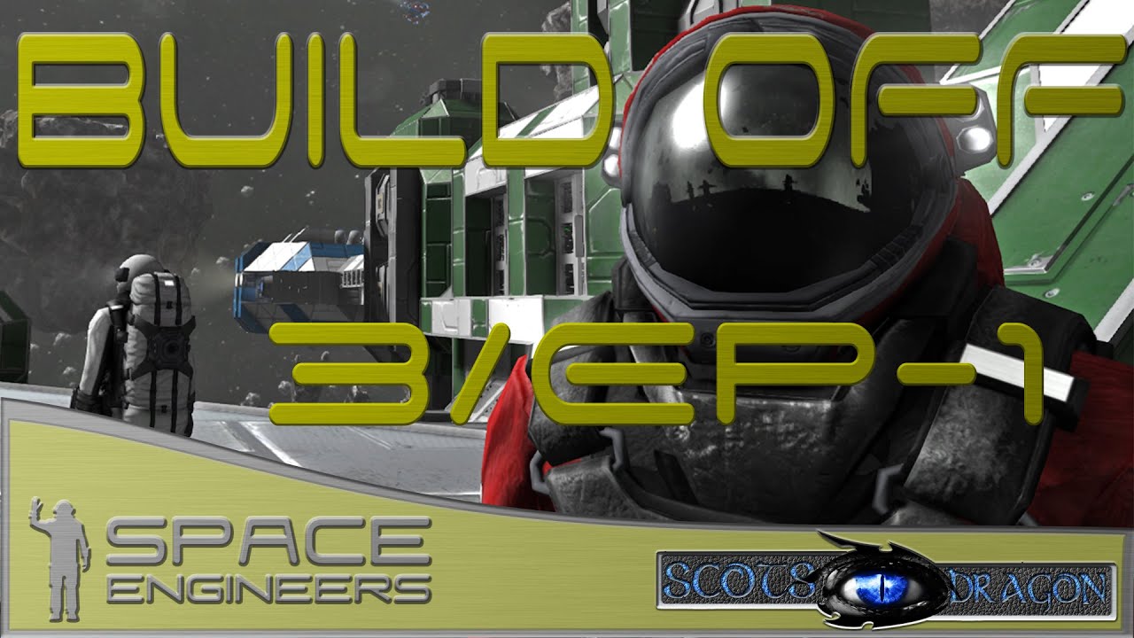 Space Engineers jet Build Off 3 EP-1 - YouTube