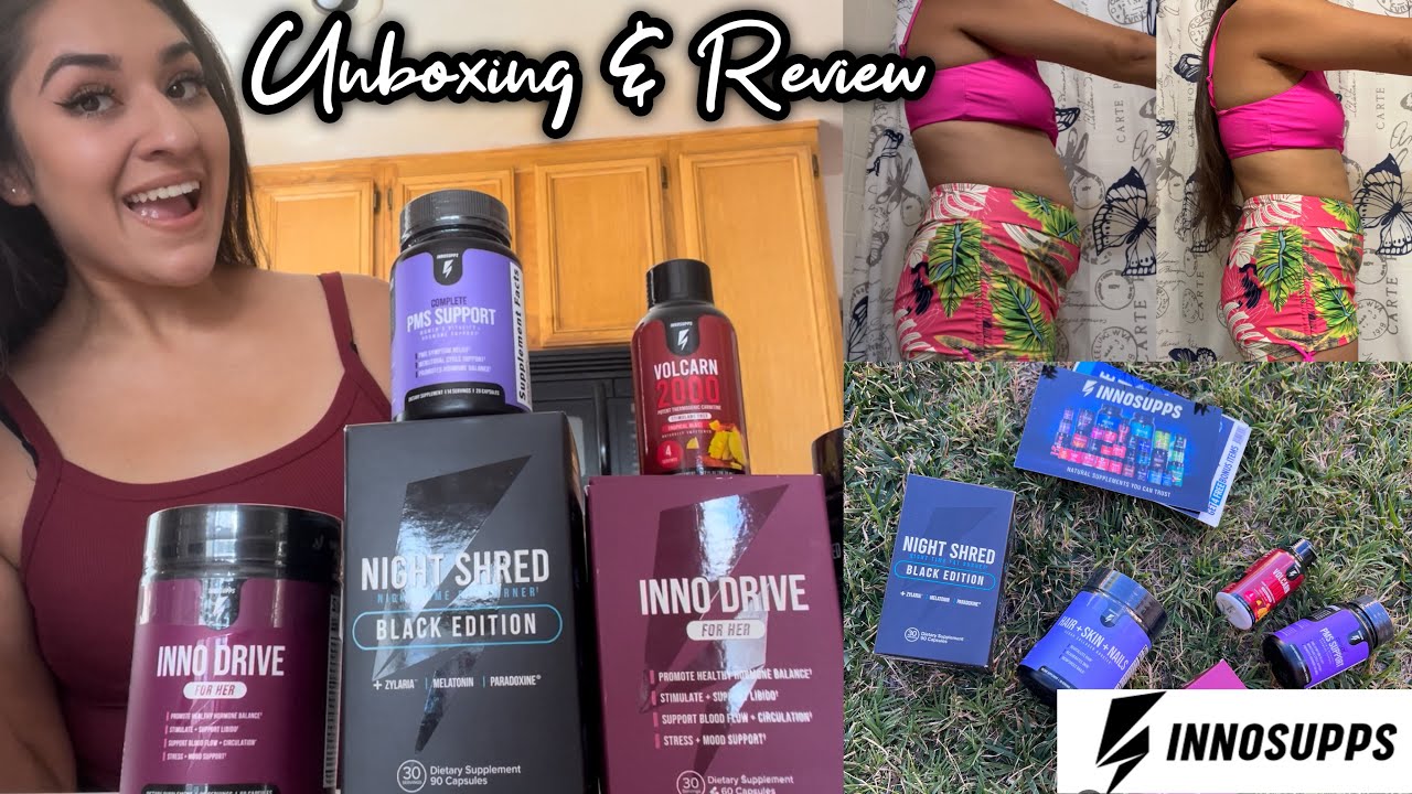 INNO SUPPS UNBOXING & REVIEW 2023 || TRYING THIER FEMALE VITALITY STACK ...