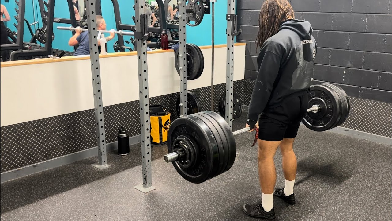 Train Everyday. Day 133 - 177kg Deadlift FAIL - YouTube