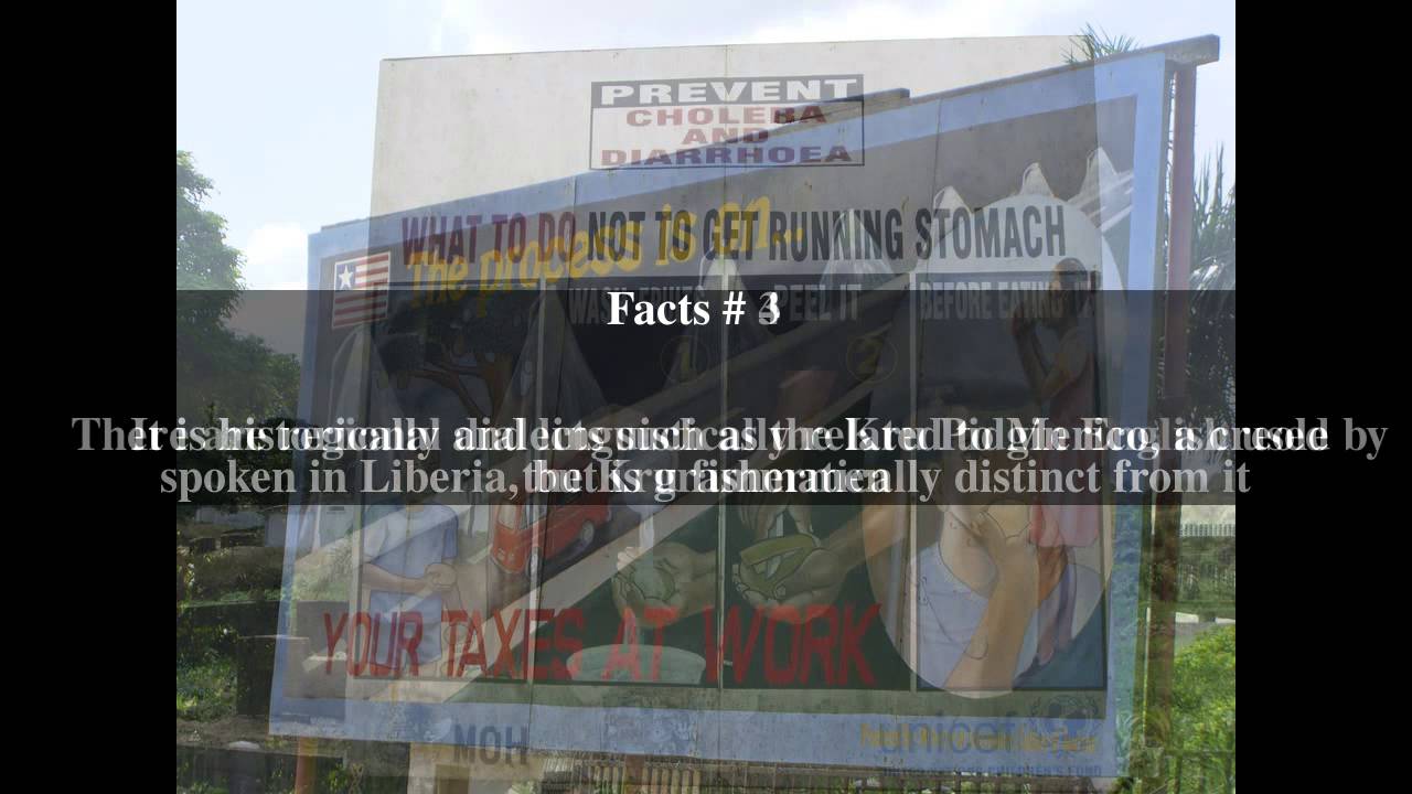 Liberian Kreyol language Top # 8 Facts - YouTube