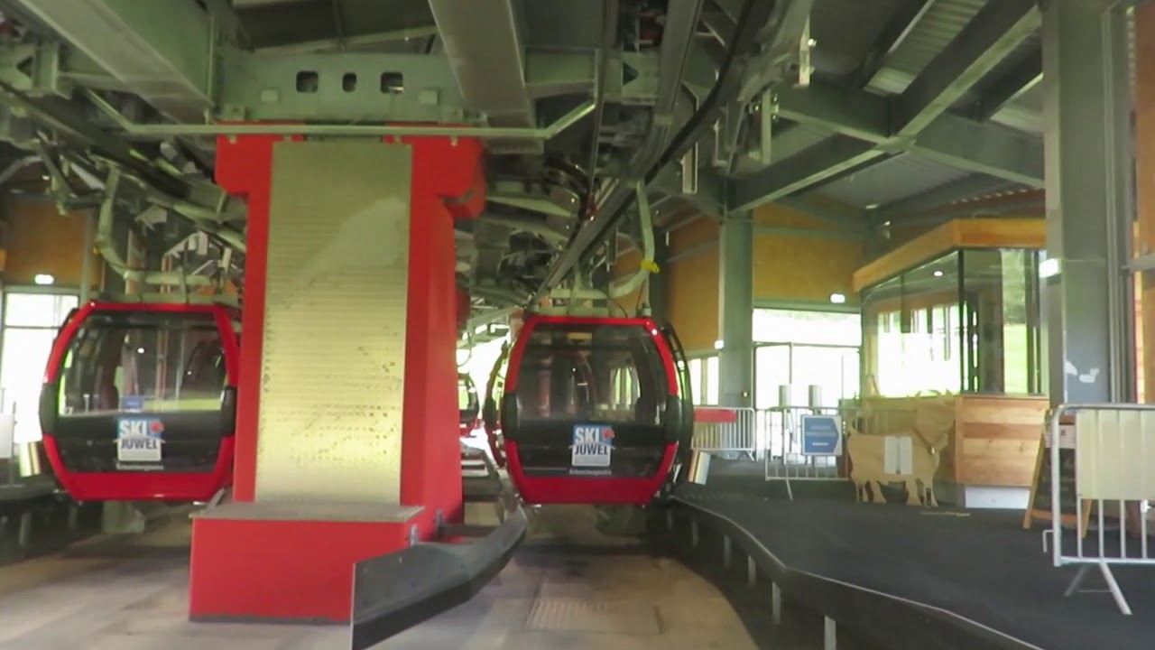 Ski Juwel Auffach 8-MGD Schatzbergbahn Sommerbetrieb - YouTube