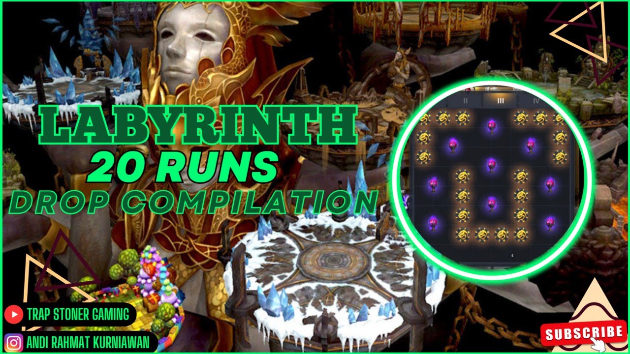 CABAL MOBILE - DROP COMPILATION "LABYRINTH DUNGEON" 20 RUN - YouTube