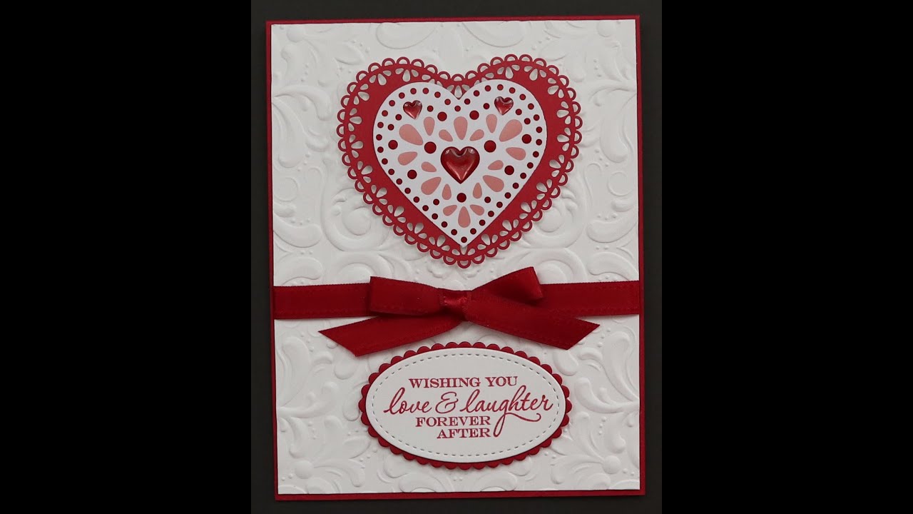 Heart To Heart Card #2 - YouTube