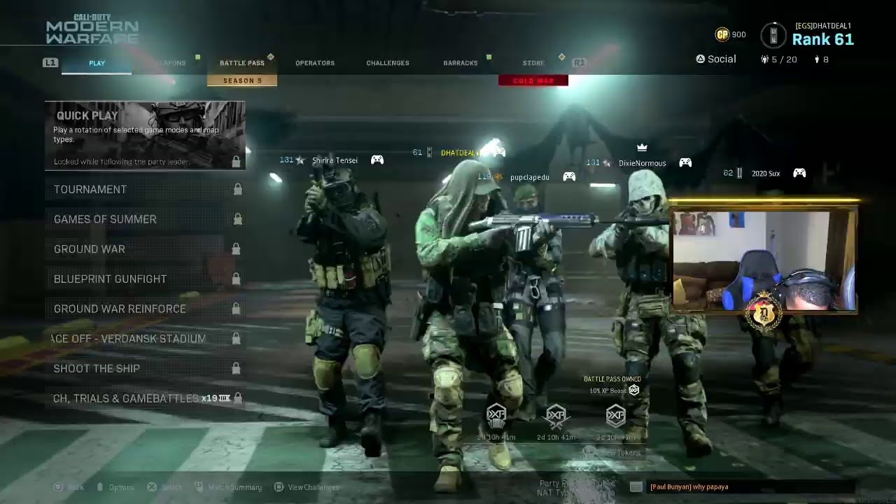 season 5 COD LET GO!!!!!! COD - YouTube