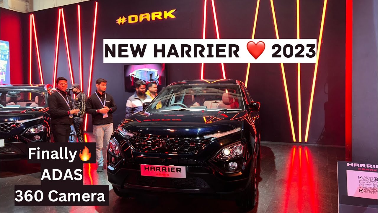 New Harrier ️ 2023 Dark Edition 🔥Finally Big Update In Harrier 😍 ADAS ...