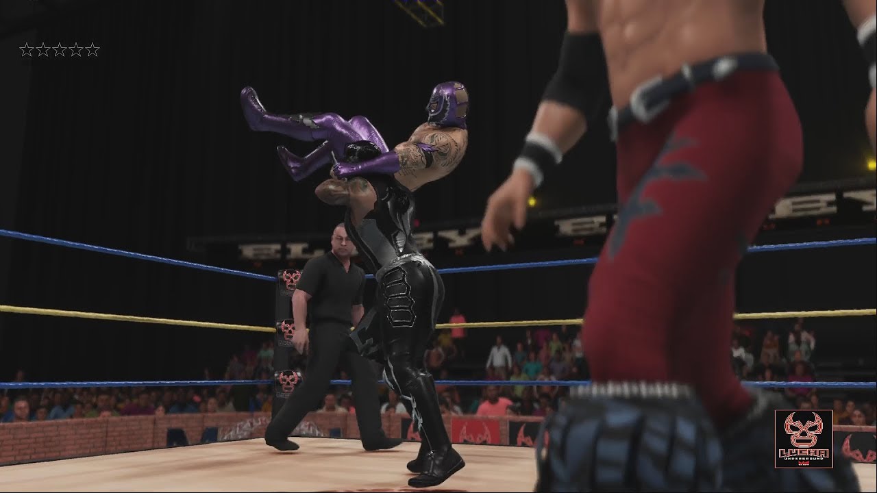 [WWE 2K19] Johnny Mundo vs. Pentagon Dark vs. Rey Mysterio - YouTube