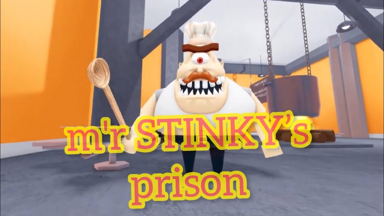 💥Mr Stinky's prison💥 #obby #barry - YouTube