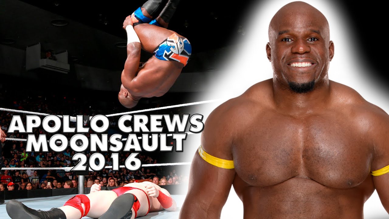 Apollo Crews - Standing Moonsault Compilation 2016 - YouTube
