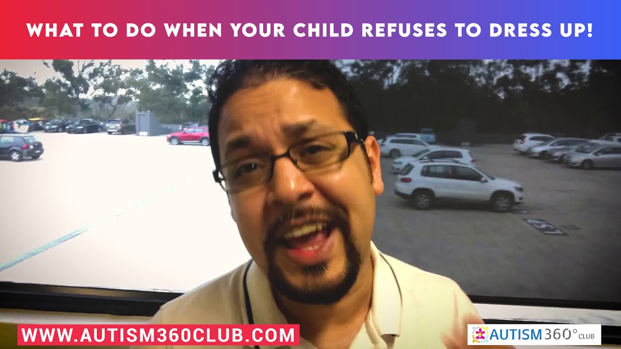 Dressing Up - Tips to Help kids with Autism - YouTube