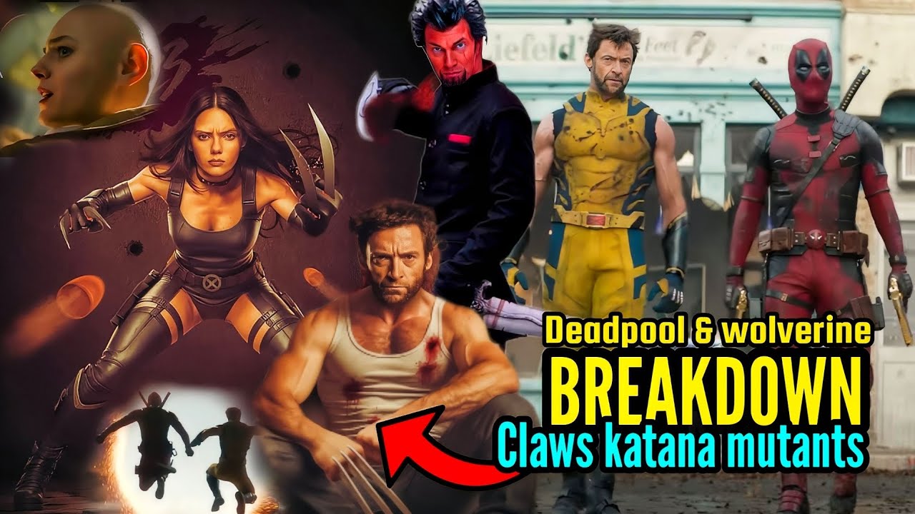 Deadpool Wolverine trailer the match in void mayhem with mutants # ...