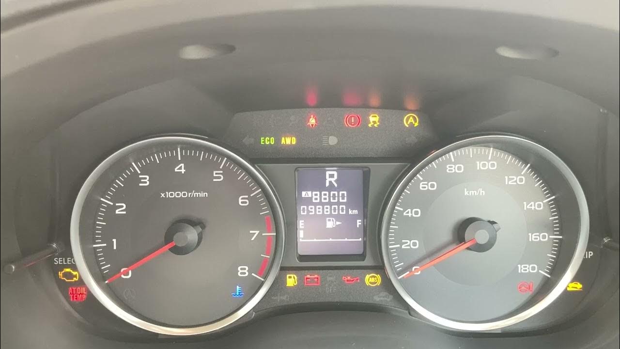 スバル XV (GP7) バック音 - YouTube