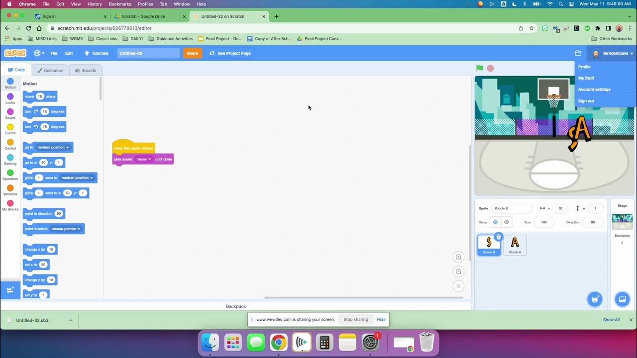 How to share Scratch project - YouTube