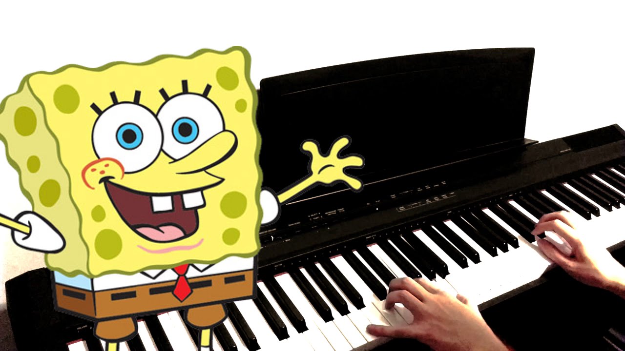Spongebob Piano Medley - 10 songs in 5 minutes - YouTube
