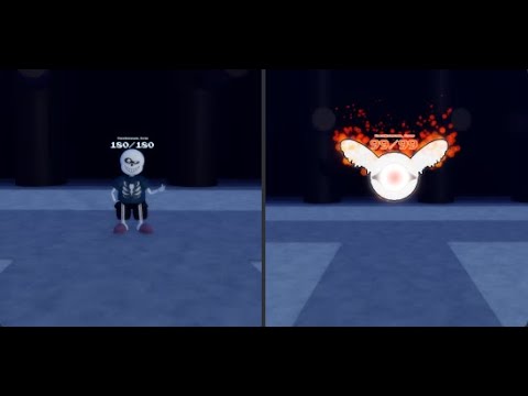 DustBelief Sans Encounter and Flame Eye Showcase - YouTube
