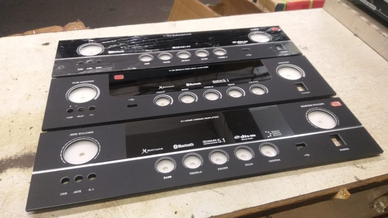 5.1 amplifier acrylic sheet analogue control amplifier sheet ...