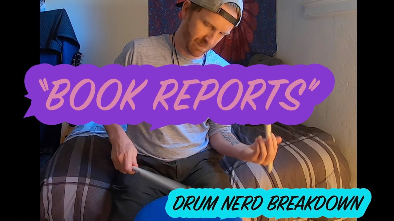 "Book Reports" - Drum Rudiment Breakdown - YouTube