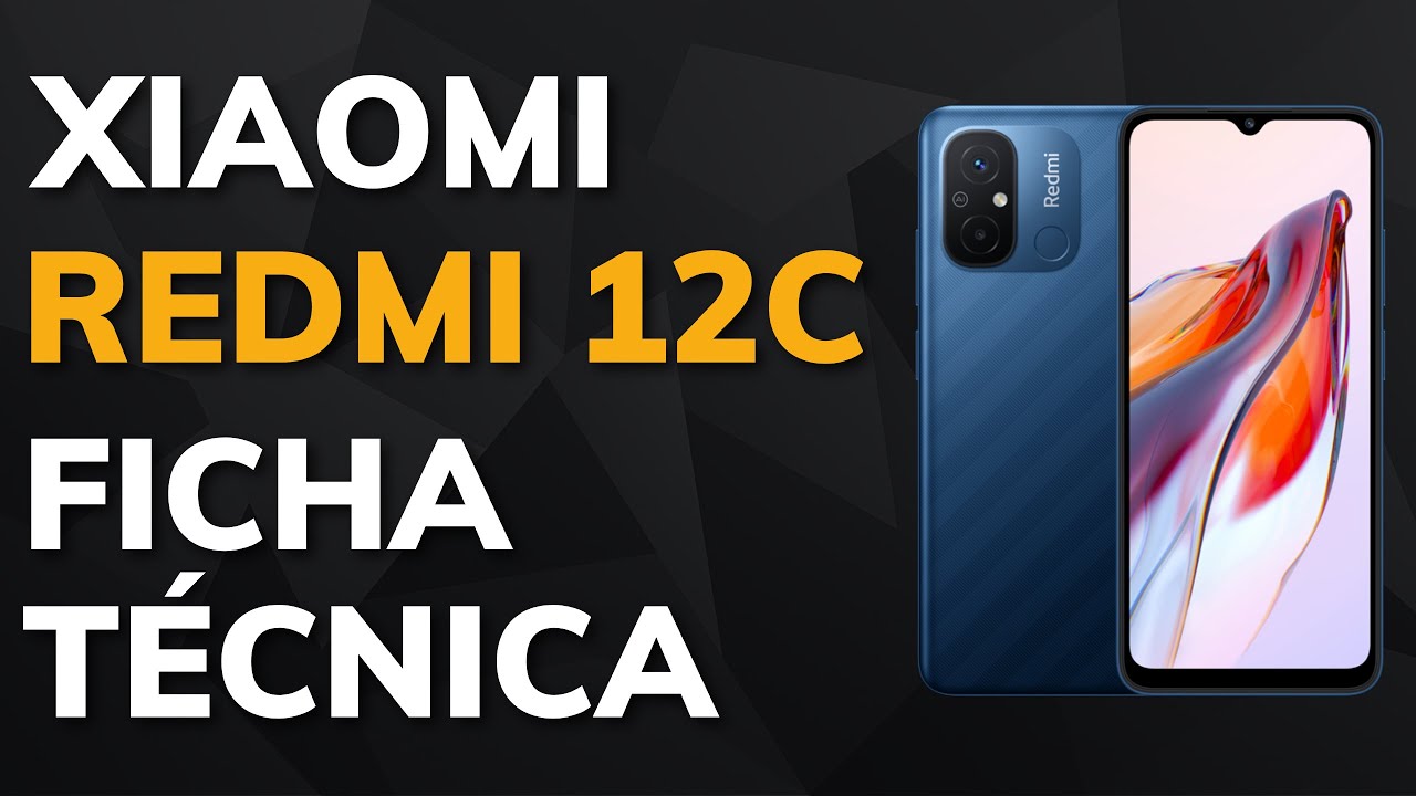 XIAOMI REDMI 12C - FICHA TÉCNICA e PREÇOS - YouTube