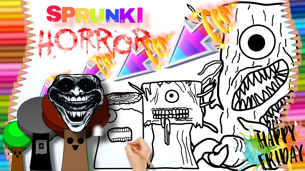Incredibox Sprunki New Coloring Pages How to Color NEW EVOLUTION OF MR ...