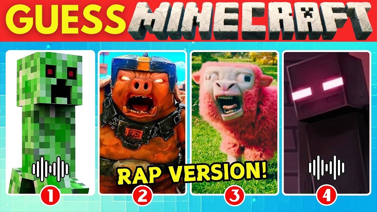 Minecraft Movie Official Teaser Quiz ~ Guess Minecraft Characters by ...