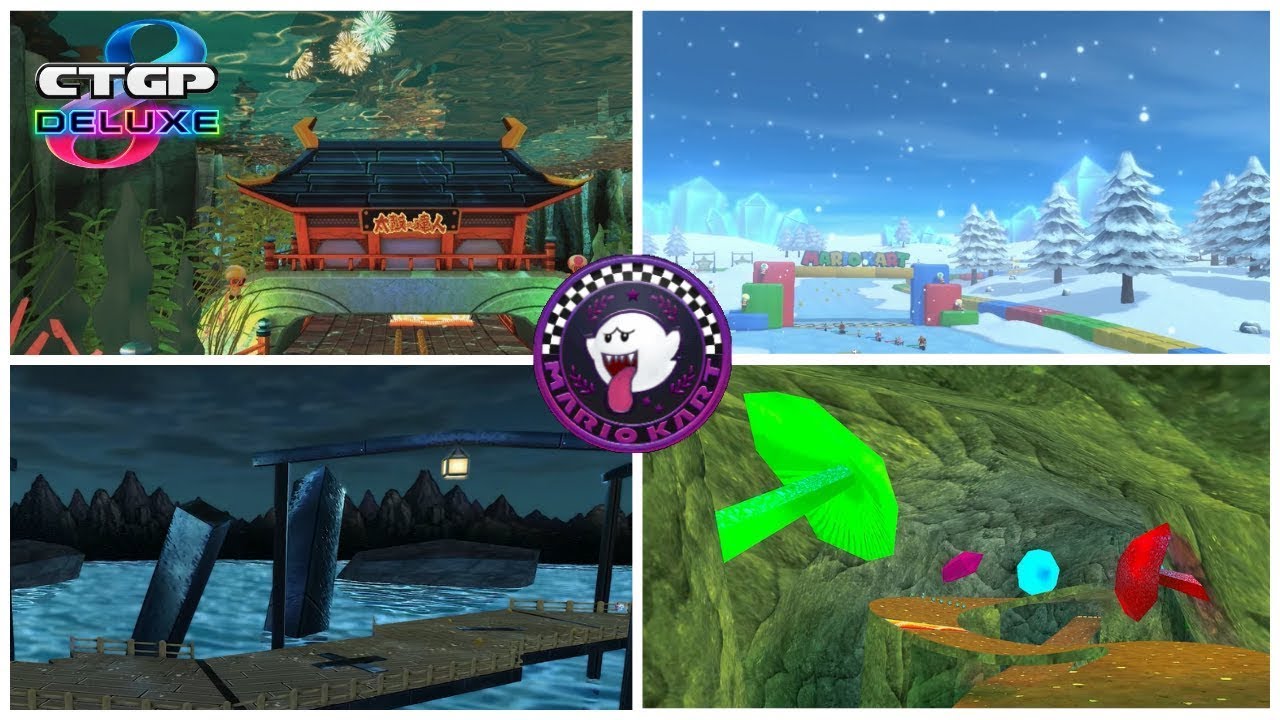 Mario Kart 8 Deluxe: Racing the Boo Cup with CTGP Deluxe Mod! - YouTube