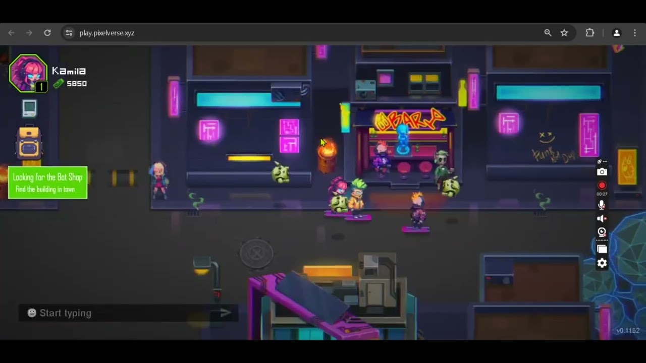 PixelVerse Daily Quest Day 1 Looking for the Bot Shop. - YouTube