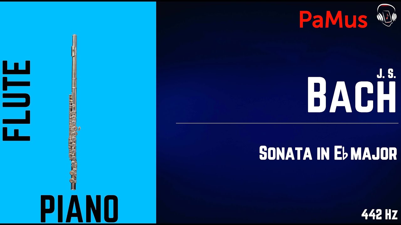 Johann Sebastian Bach: Sonata in Eb Major BWV 1031 for flute - piano ...