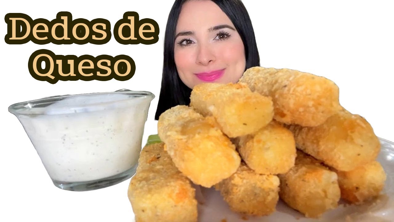 COMO HACER DEDOS DE QUESO FACIL Y DELICIOSOS | #iriscocinablog - YouTube