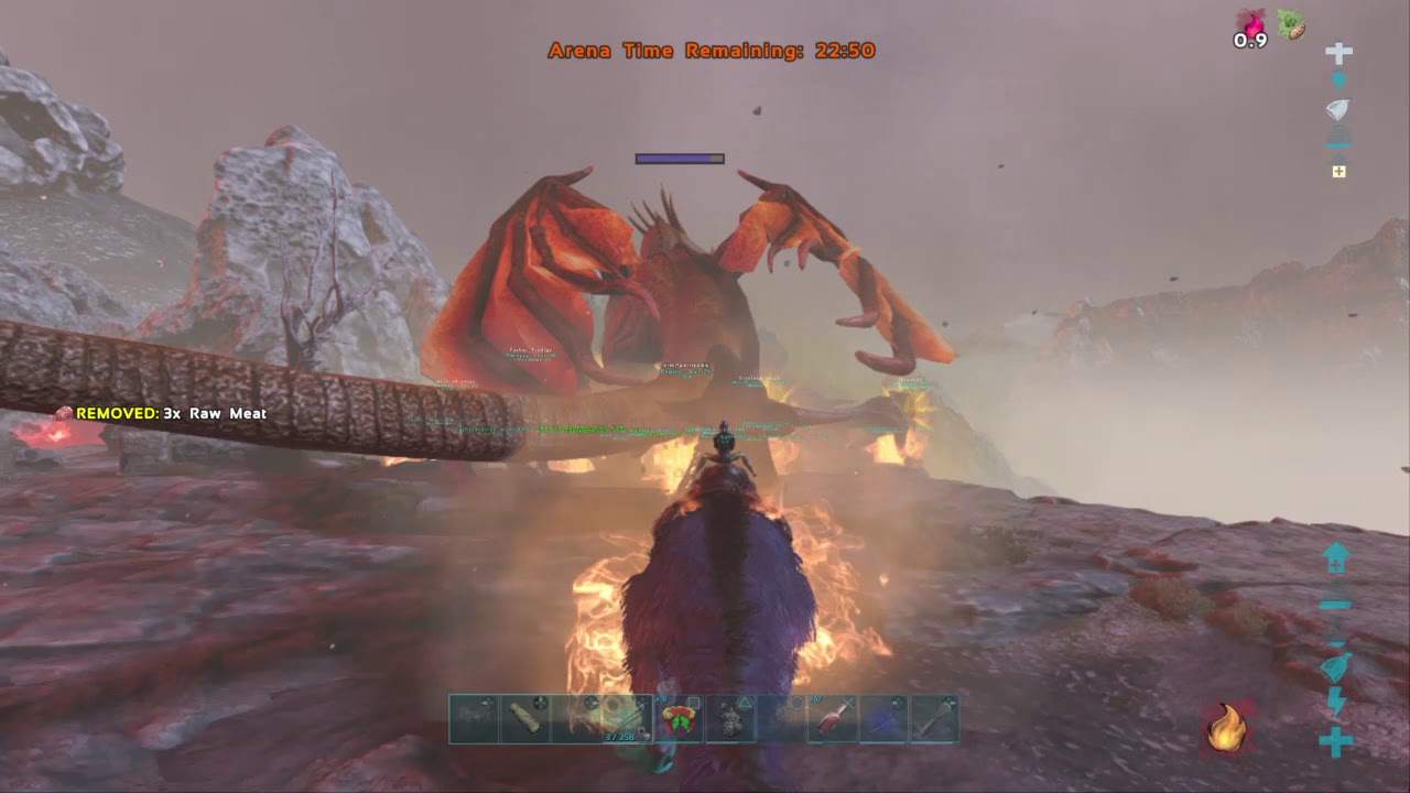 ARK: Survival Evolved Beta Dragon random join, ps4 pve official - YouTube