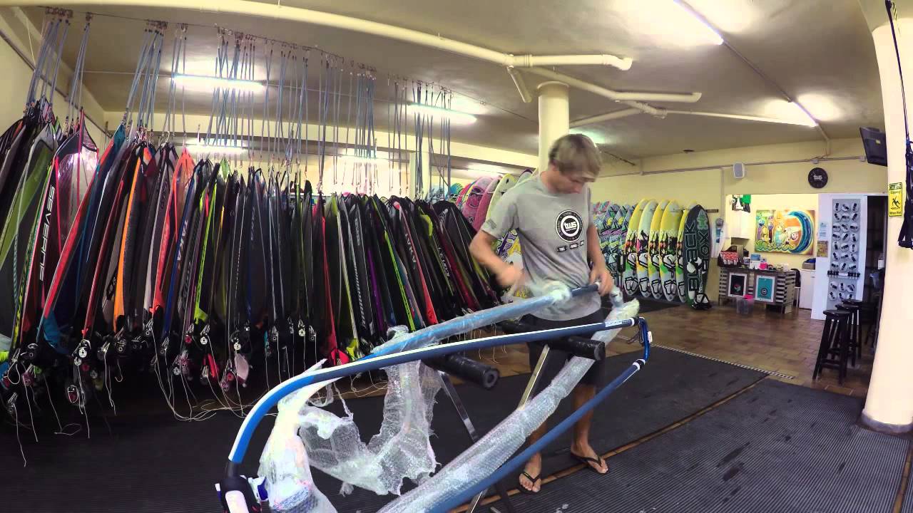 Unboxing North Sails Platinum Carbon Boom - YouTube