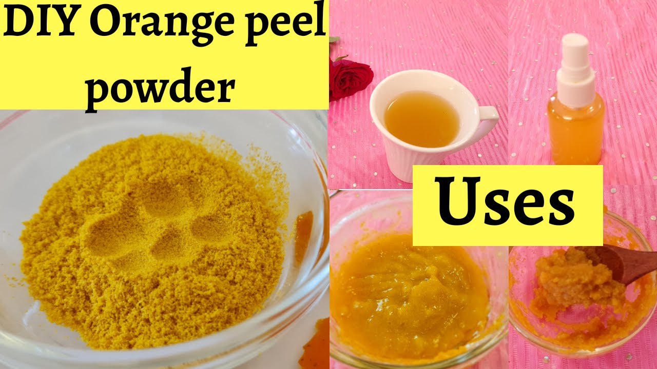 Beauty&Care(EPI-77)DIY Orange Peel Powder |Orange Face Mask,Toner,Hair ...
