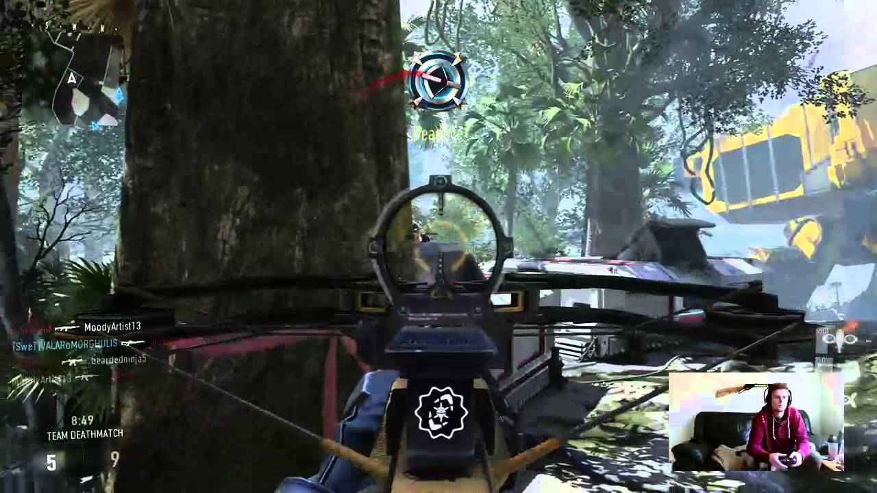 Call Of Duty Advanced Warfare, Bloodthirsty with a Crossbow - YouTube
