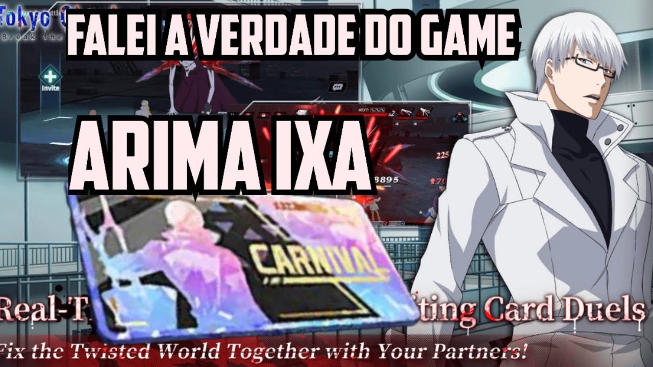 ARIMA IXA tá vindo ( Mais do mesmo ), TOKYO GHOUL BREAK THE CHAINS ...