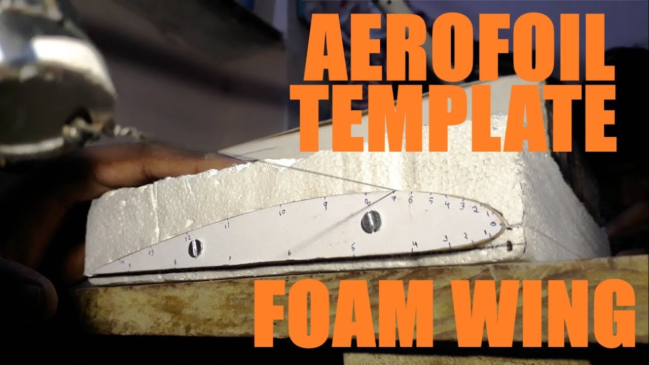 Hot Wire Aerofoil Template PDF | Club AeroFlutter - YouTube