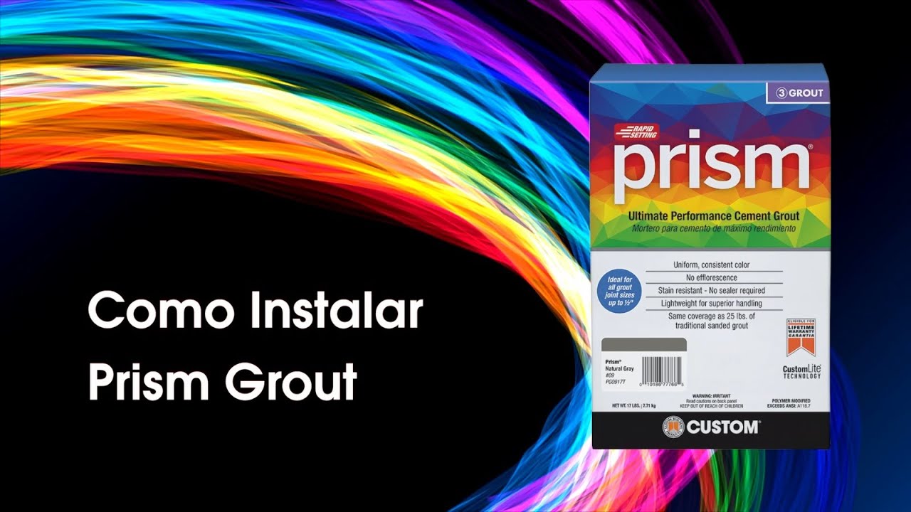 Como Instalar Prism Grout - YouTube