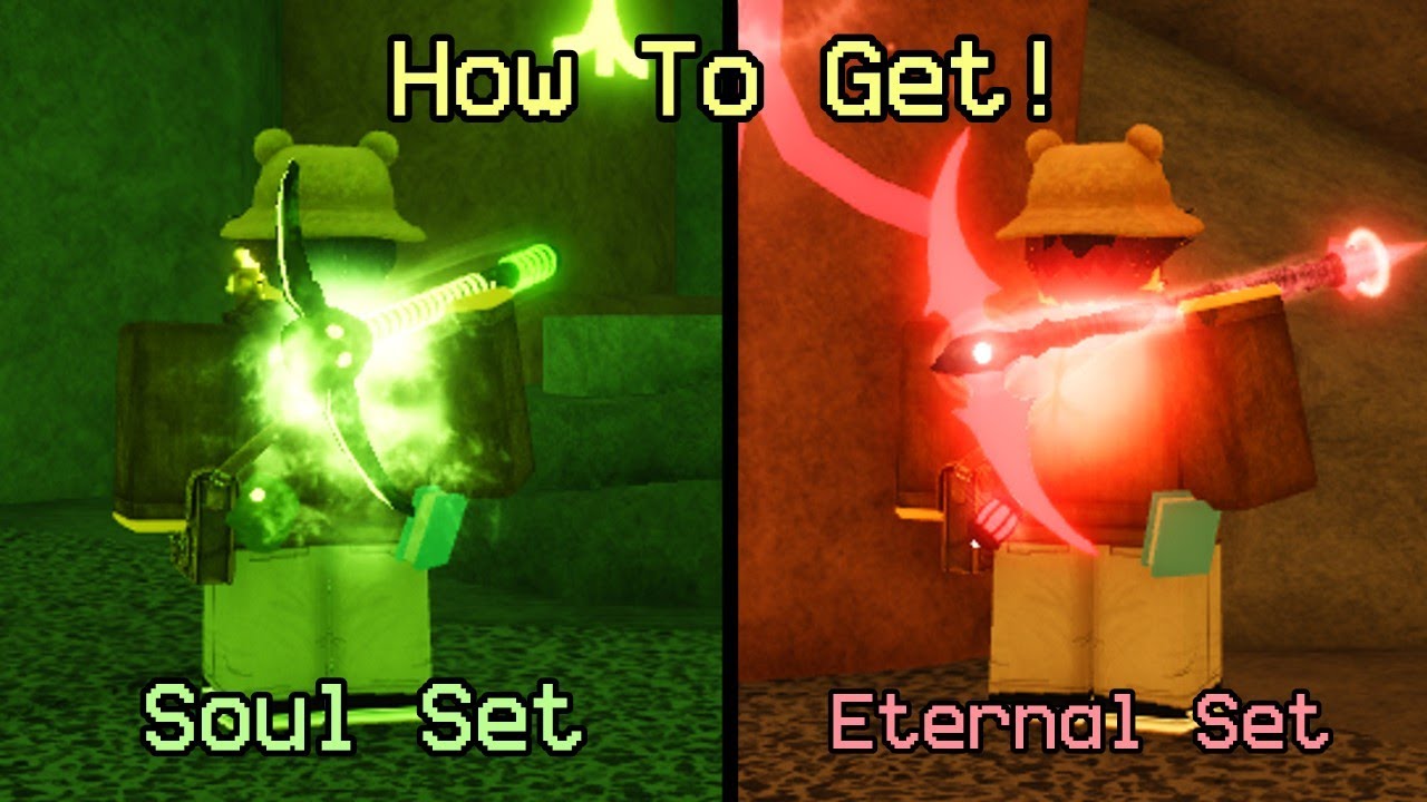 How To Get Soul And Eternal Set In Mine - Roblox Mine - YouTube