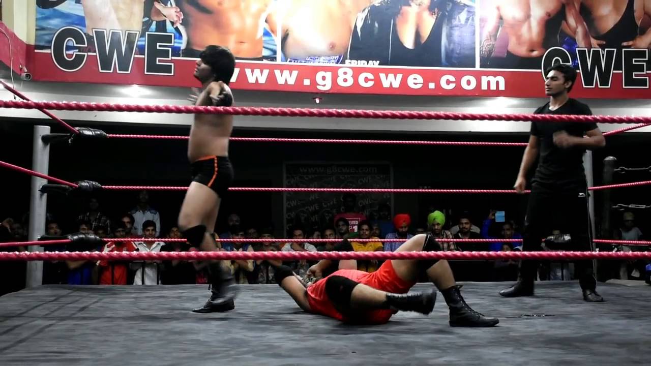 THE GREAT KHALI CWE Superstar's Parul vs Surinder Date:-27.08.2016 ...